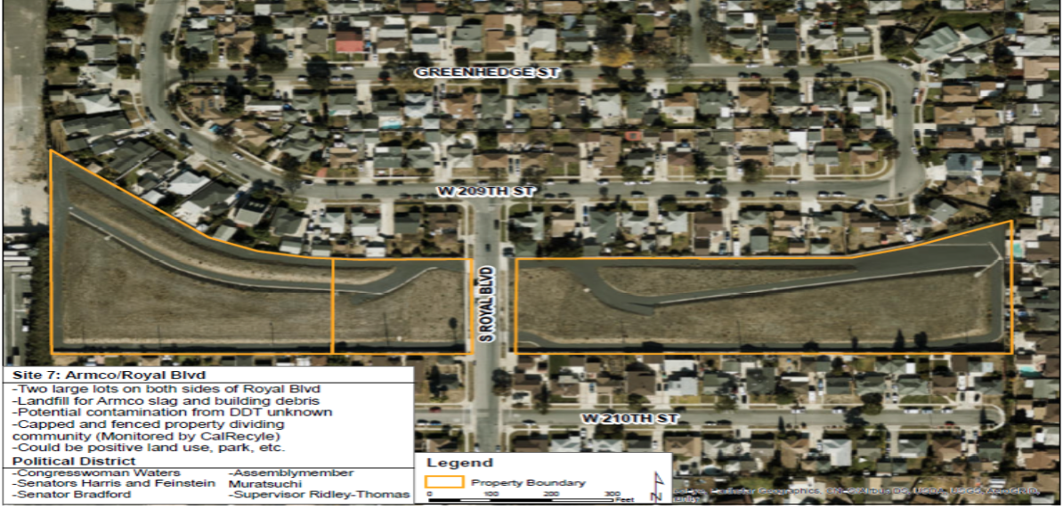 Royal Blvd Land Reclamation Site – Del Amo Action Committee